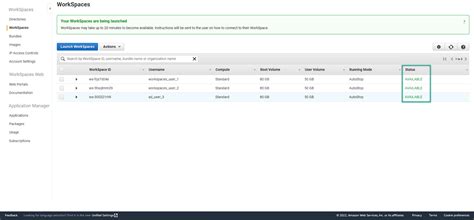 Deploy Amazon Workspaces Aws System Manager