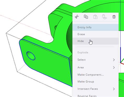 Hiding Lines In SketchUp Free SketchUp Free SketchUp Community