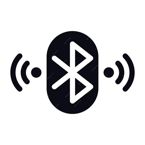 Premium Vector Bluetooth Icon Wireless Connectivity Symbol