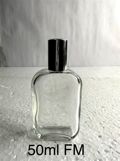 Clear 50ml Perfume Glass Bottle Curvy At ₹ 14piece In New Delhi Id
