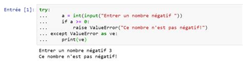 Tutoriel Python Gestion Des Exceptions Tutoriel Python