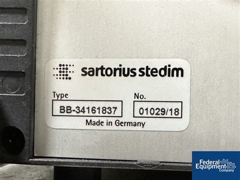 Sartorius Stedim 500l Single Use Bioreactor Federal Equipment Company