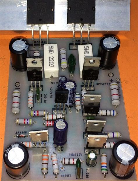 How To Make Transistor Amplifier Using 2 Transostor Electronics