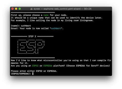 easier esp8266 web server led control using esphome siytek
