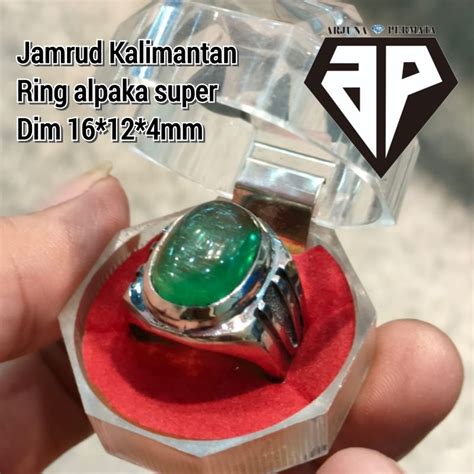 แหวนหินอัลปาก้า Kalimantan Jamcal Shopee Thailand
