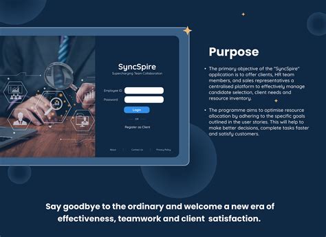Resource Allocation App Syncspire Behance
