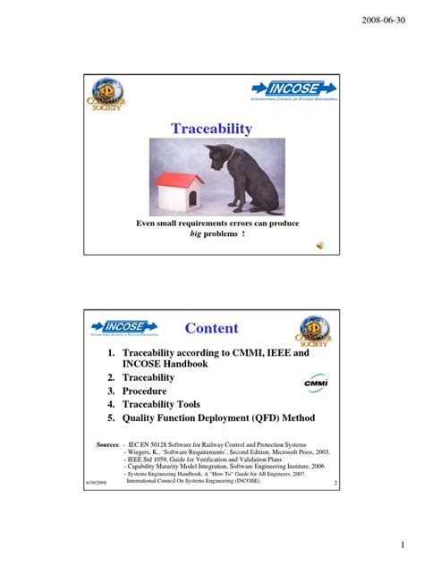 Traceability And Verification Pdf Verification And Validation