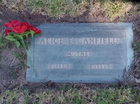 Alice Emma Bechtel Canfield Find A Grave Memorial