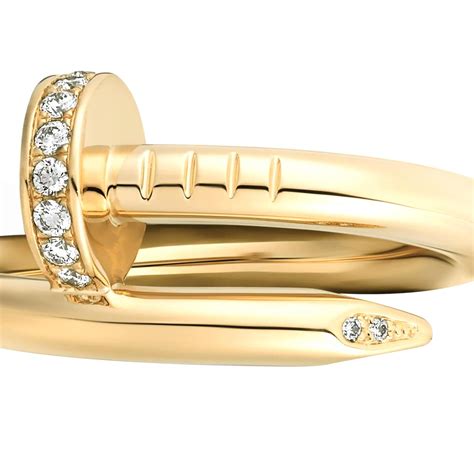 Cartier Juste Un Clou 013ct 22 Brilliant Cut Diamond 18k Yellow Gold