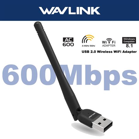 Jual Wavlink Adaptor Nirkabel Usb Dual Band G G Kartu Jaringan Wi Fi Dongle Dengan Antena