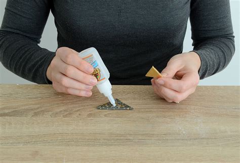 Diy Gilded Polymer Clay Triangle Necklace