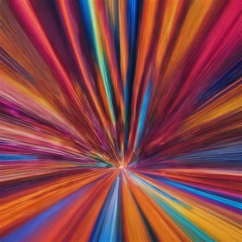 Premium AI Image Motion Blurred Objects With Chromatic Aberration