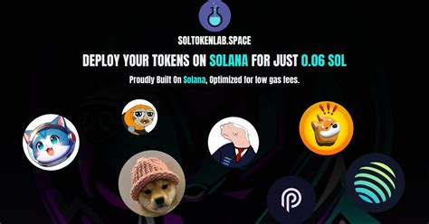Create Solana Token Soltoken Lab