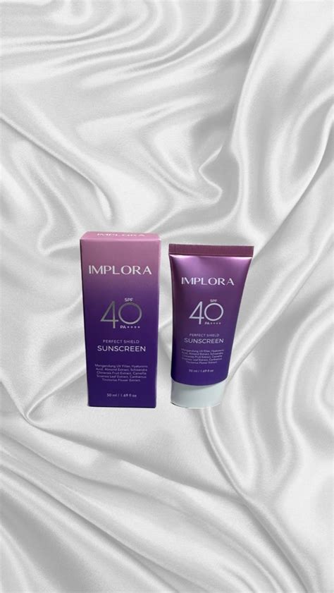 Implora Sunscreen Kesehatan And Kecantikan Kulit Sabun And Tubuh Di Carousell