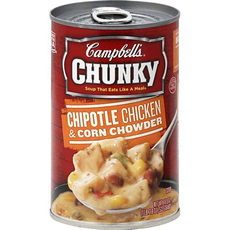 Campbells Chunky Soup Chipotle Chicken And Corn Chowder Caseys Foods
