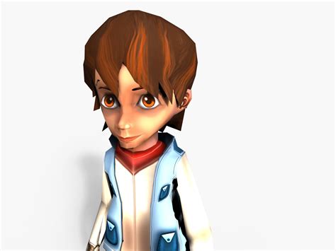 만화 소년 3d 모델 49 3ds Fbx Max Ma Obj Free3d
