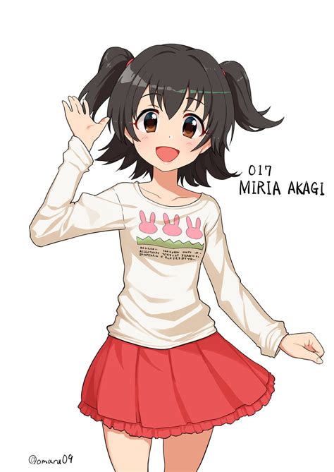 Akagi Miria Idolmaster And 1 More Drawn By Omarugyuunyuu Danbooru
