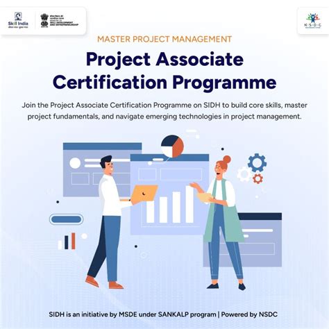 Sidh Nsdc Skillindia Digitalindia Certification Projectmanagement Skill India Digital Hub