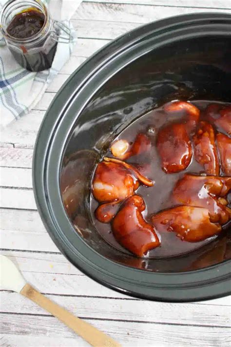Slow Cooker Bbq Chicken Thighs Homemade Sauce