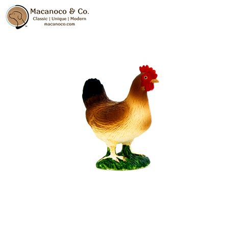 Mojo Hen Standing Toy Figurine Macanoco And Co