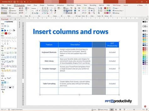 how do i center an image in a table cell powerpoint