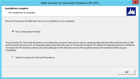 Hands On With Microsoft Dynamics Gp 2015 R2 Install Web Services