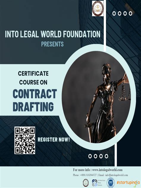 Contract Drafting Brochure Pdf Negotiation Paralegal