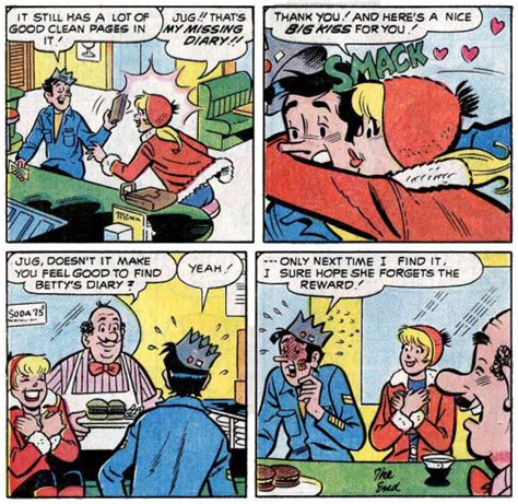 Archie And Betty Kissing