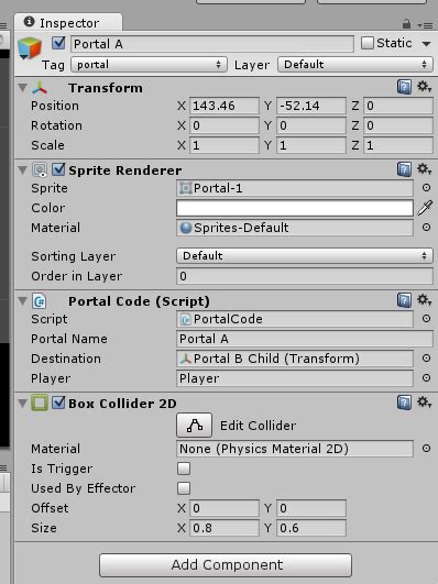 HELP Creating D Portal In Unity Questions Answers Unity Discussions