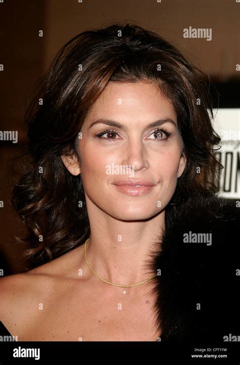 Dec 4 2006 Hollywood California Usa Model Cindy Crawford At The