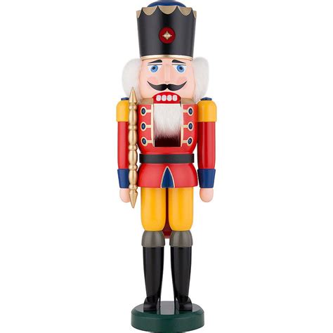 Nutcracker King Blue 60 Cm24in By Seiffener Volkskunst