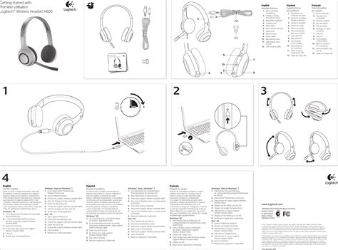 Logitech H Quick Start Guide