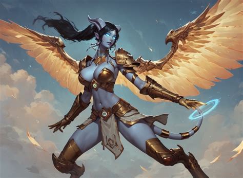 Rule 34 Ai Ai Generated Athena Draenei Goddess Warcraft 10324109
