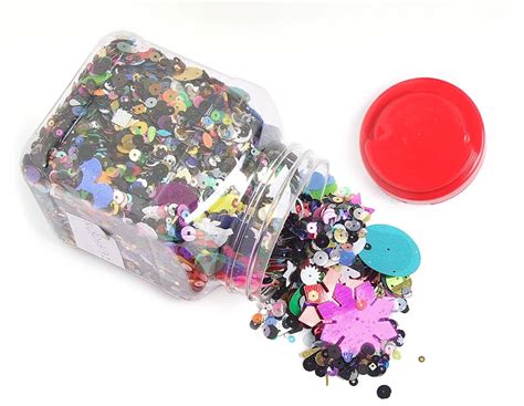 Sparkler Sequins Assorted Shapes Nunu Educational Products Inc