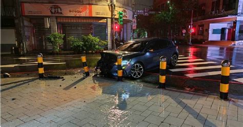 醉漢「上門送業績」！颱風夜醉駕衝撞警局大門 嚇醒狂喊「對不起」 社會 Ctwant