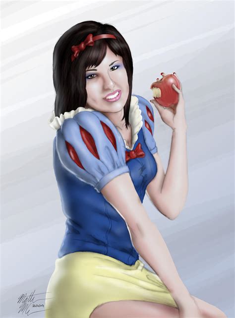 Naughty Snow White By Ironfuzz On Deviantart
