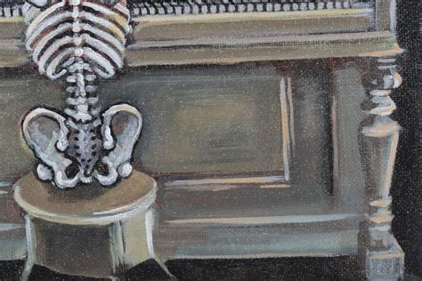 Holly Hammeren Surrealist Acrylic Panting Clair De Tomb 2025 Ebth