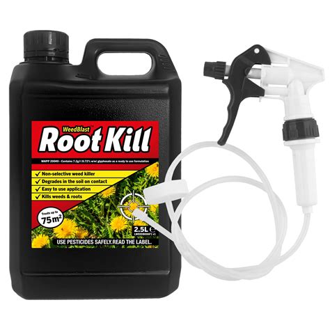 Weedblast Rootkill Weedkiller 25l Litre Ready To Use Glyphosate Weed