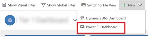 在仪表板中添加或编辑 power bi 可视化效果 power apps microsoft learn