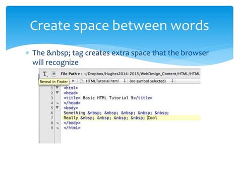 Html Tutorial Lesson Ppt