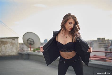Casie Smith Looks Bewitching In Black Photos