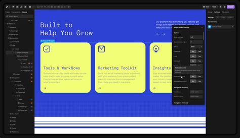 Flexible No Code Visual Website Builder For Designers And Devs