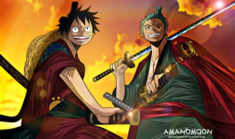 Monkey D Luffy Roronoa Zoro 5k Retina Ultra 高清壁纸 桌面背景 5188x3070