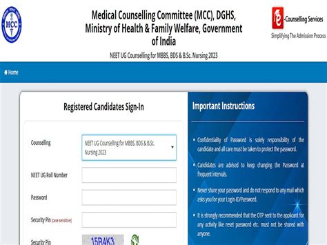 Neet Ug Counselling 2023 Registration For Round 3 Begins Direct Link