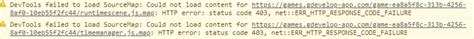 Devtools Failed To Load Sourcemap Warnings · Issue 2652 · 4ian