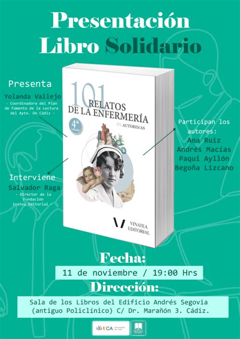 Presentado Libro 101 Relatos De La Enfermería Área De Biblioteca