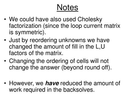 Ppt Solving Scale Linear Systems Example System Continued