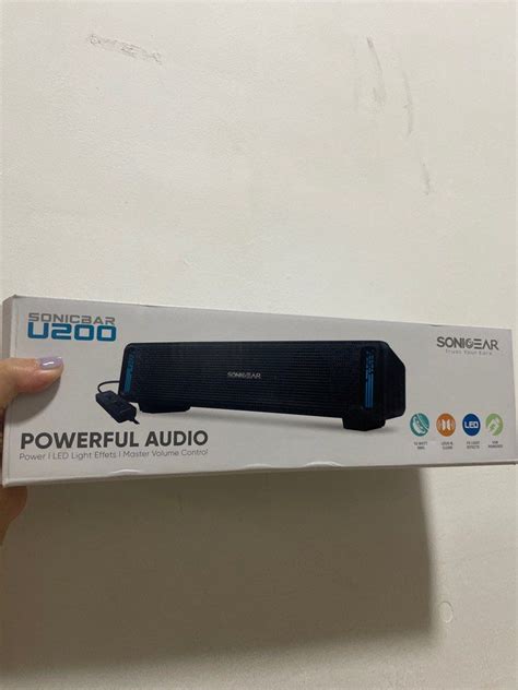 Sonicgear Sonicbar U200 Speaker Audio Soundbars Speakers And Amplifiers On Carousell