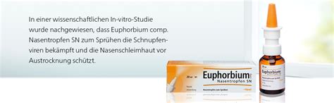 Euphorbium Compositum Nasal Decongestant Drops 20 Ml Amazonde