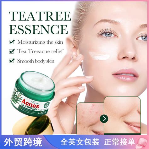 Sadoer Tea Tree Acnes Oil Control Face Cream Beautygirl Pk